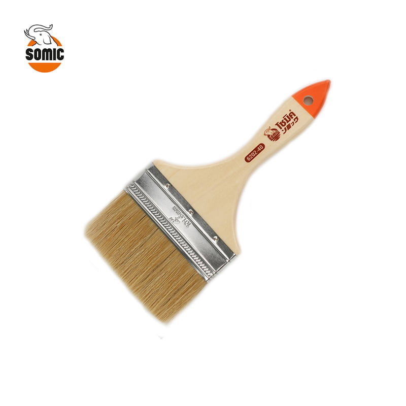 Paintbrush 4" SOMIC Basic Series – Somic อุปกรณ์คู่ใจช่าง