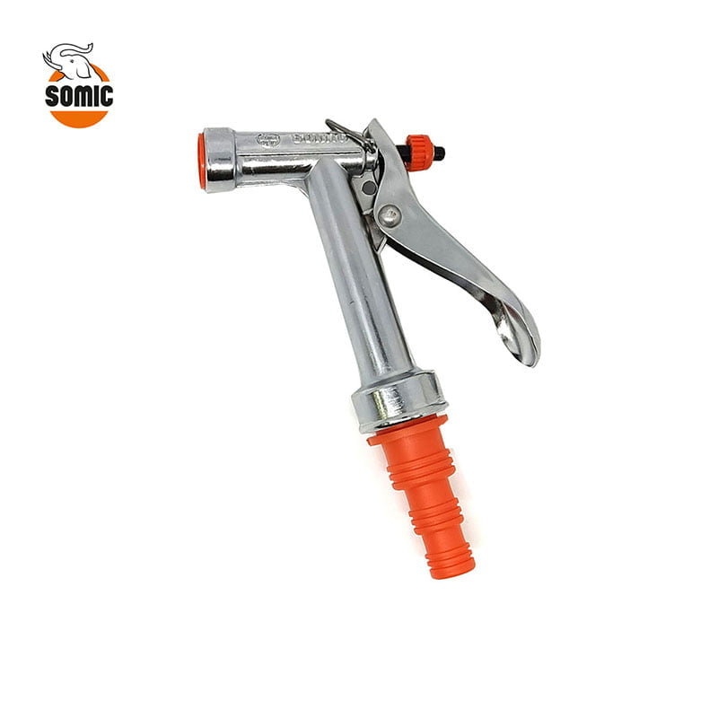 Chrome Plated Alloy Water Spray Gun - Somic