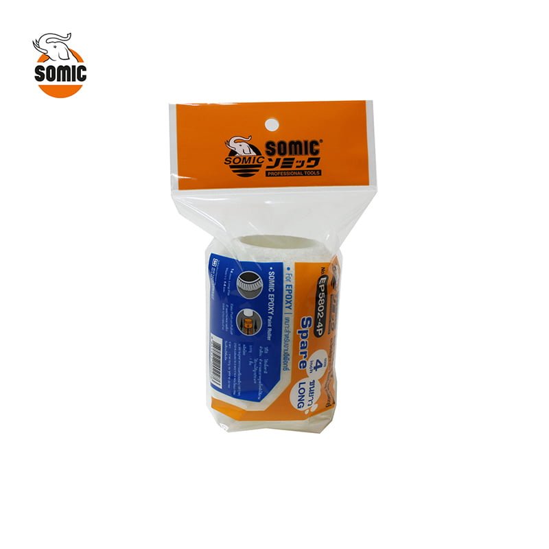 Epoxy Paint Roller Long Nap 4" Cover, SOMIC - Somic